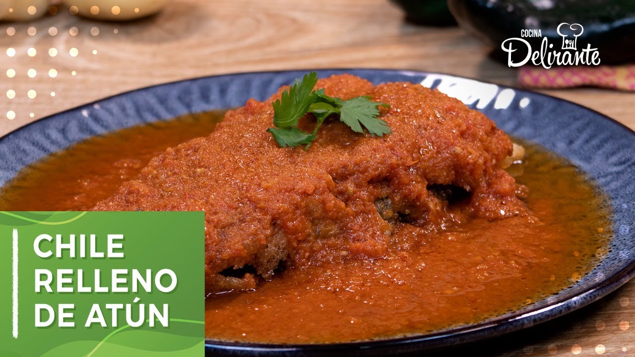 Chile Relleno de Atún, la opción económica de los chiles en nogada ...