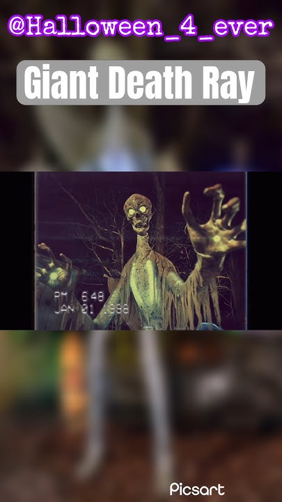 New for Spirit Halloween 2024: Giant Death Ray - YouTube