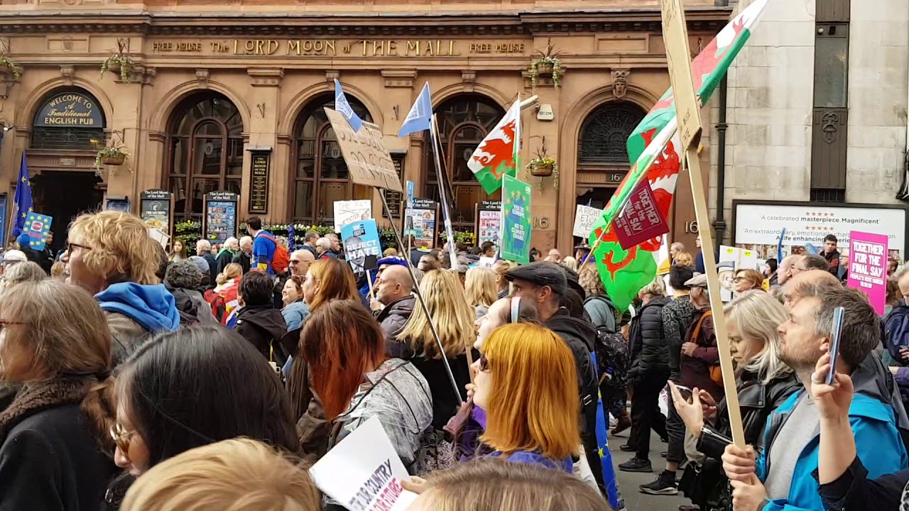 People's Vote March London 19 October 2019 - YouTube
