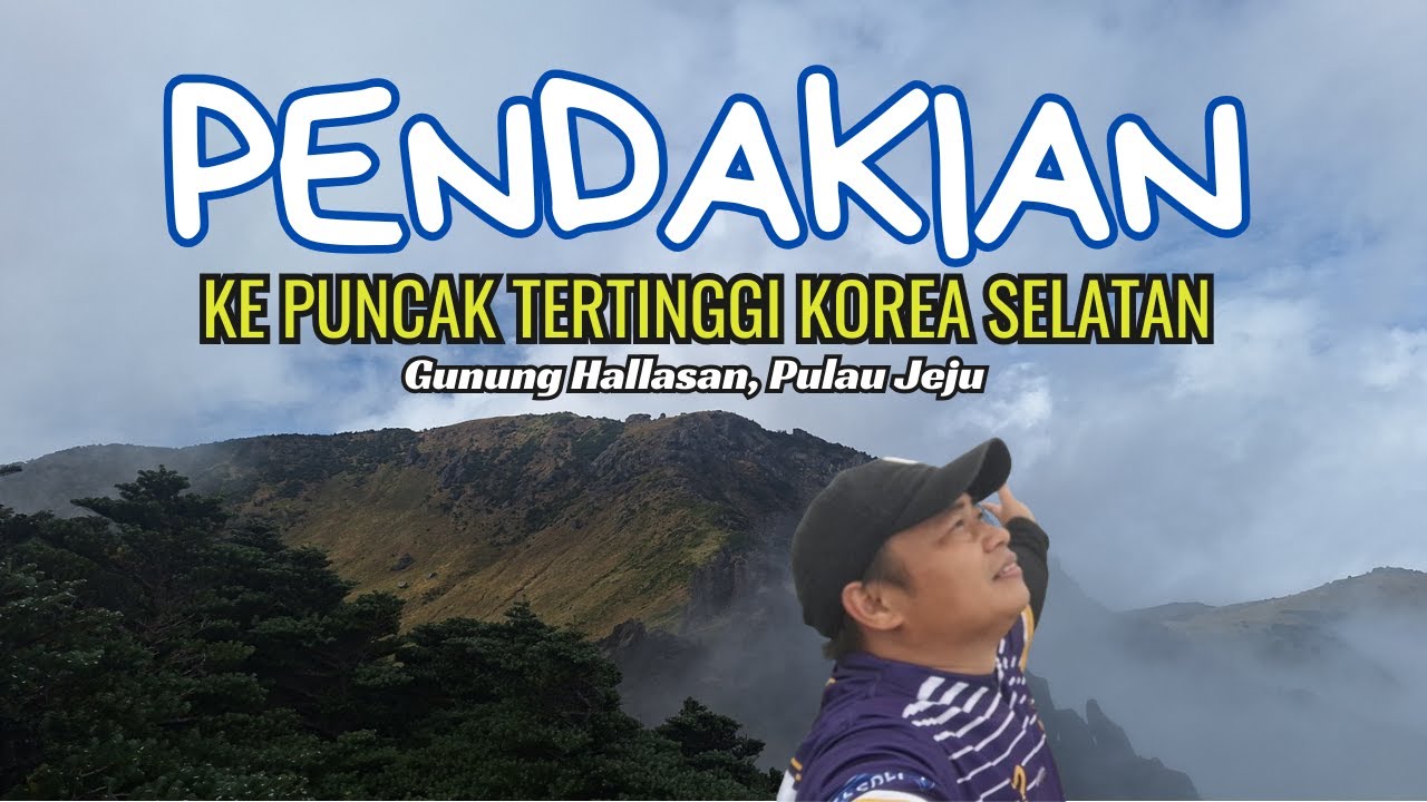 Pendakian ke Puncak Gunung Hallasan - Hutan Pinus yang Indah - Bagian 2 ...