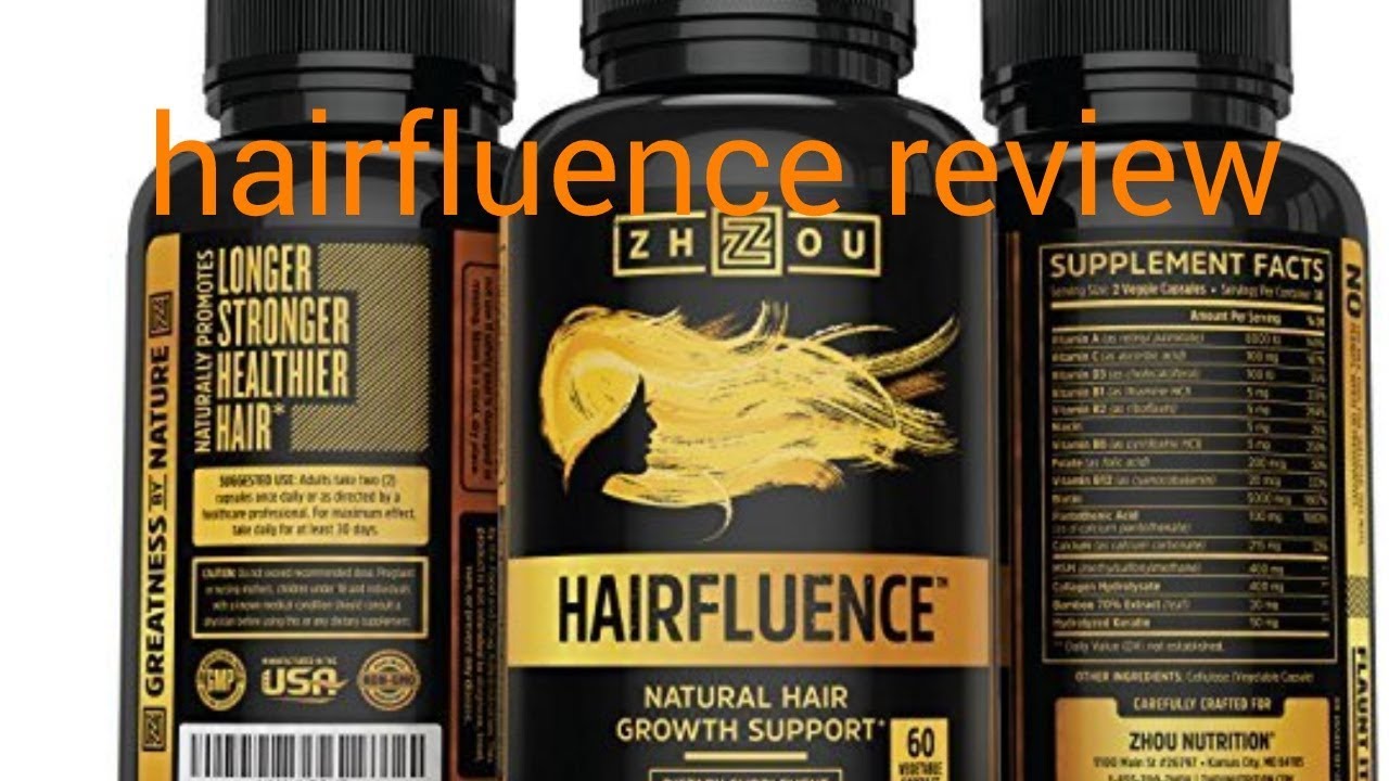 review on hairfluence - YouTube