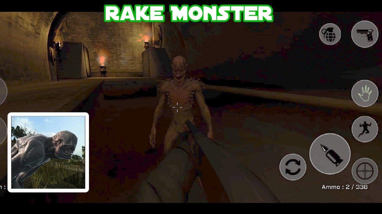 Rake Monster - Horror escape level 5-6 - YouTube