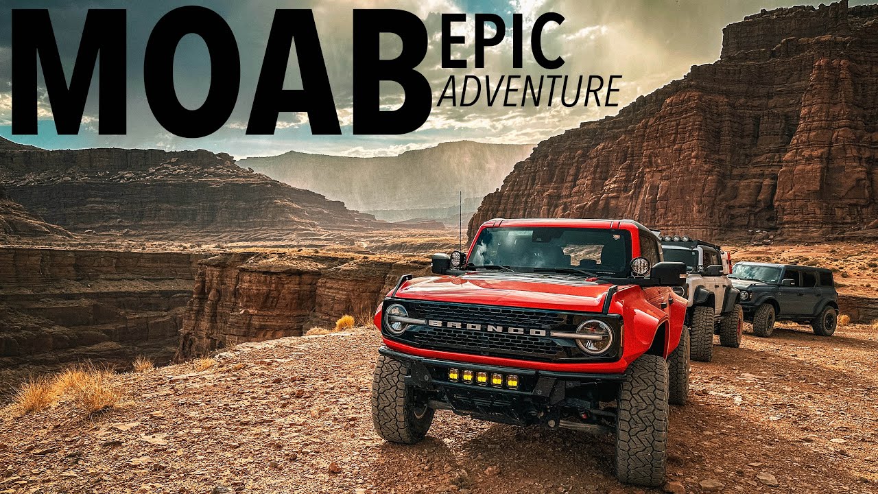 Ford Bronco Top of the World, Behind The Rocks, Delicate Arch PT2 - YouTube