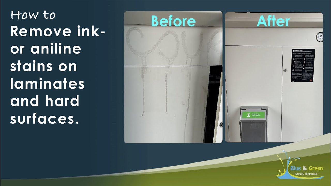 How to remove ink or aniline stains - YouTube
