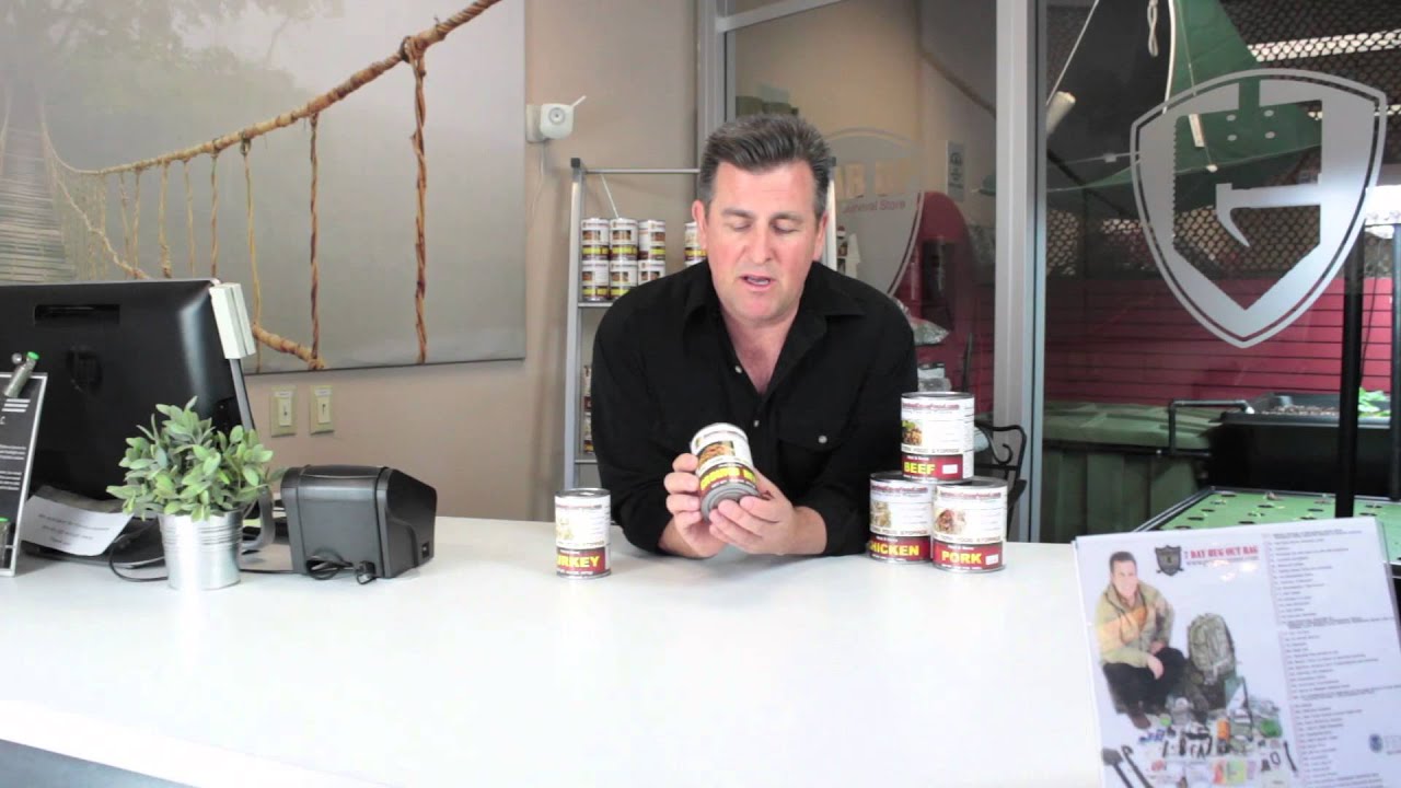15 Year Shelf Life Canned Meat reveal by Tim Ralston of NatGeo 's ...