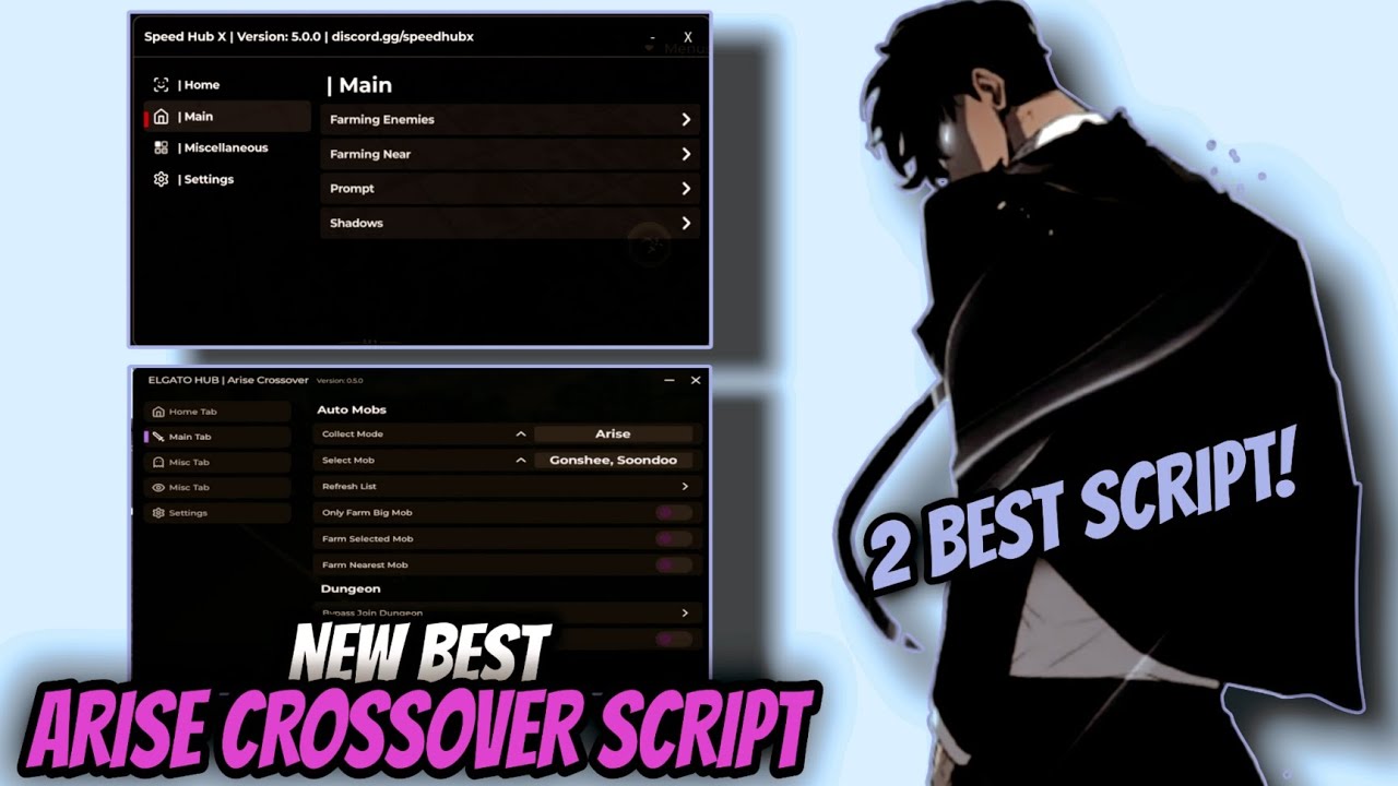 NEW OP Arise Crossover Script NO KEY - Auto Farm, Auto Attack, Dungeon, Pets, Instant Kill ...
