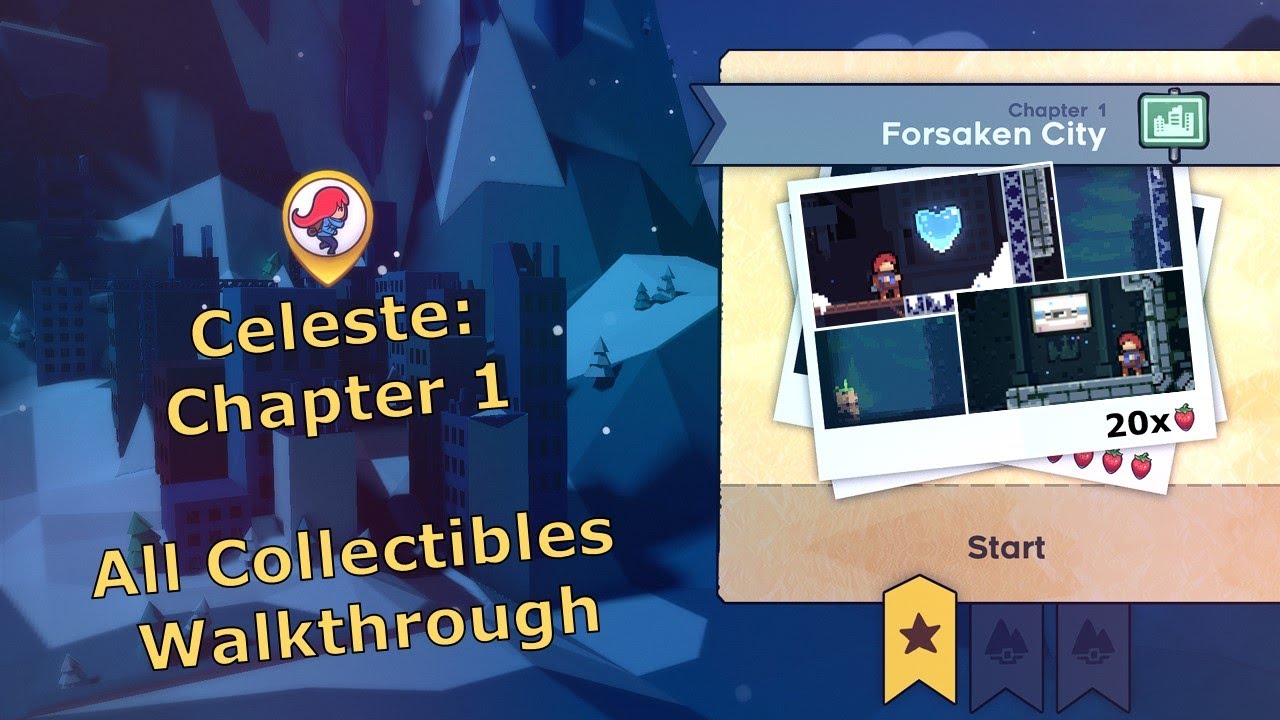 Celeste Guide: Chapter 1 All Collectibles - YouTube