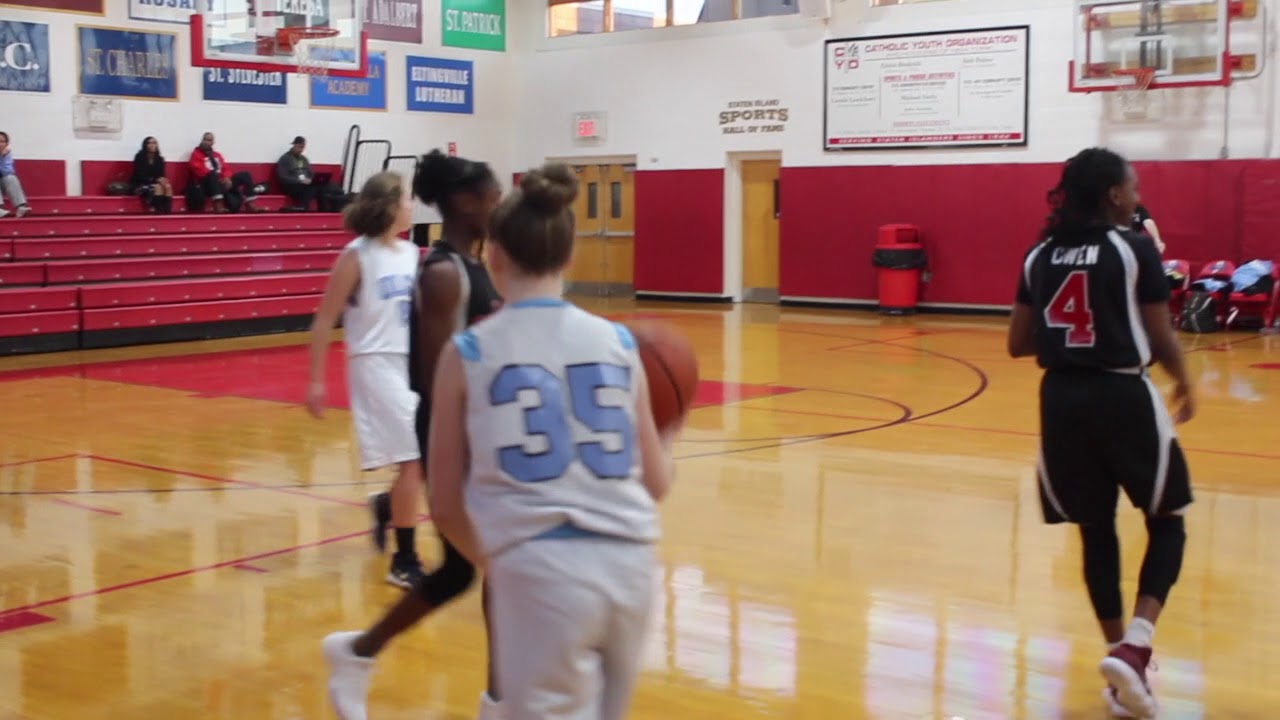 St Teresa vs OLGC 8th grade girls basketball - YouTube