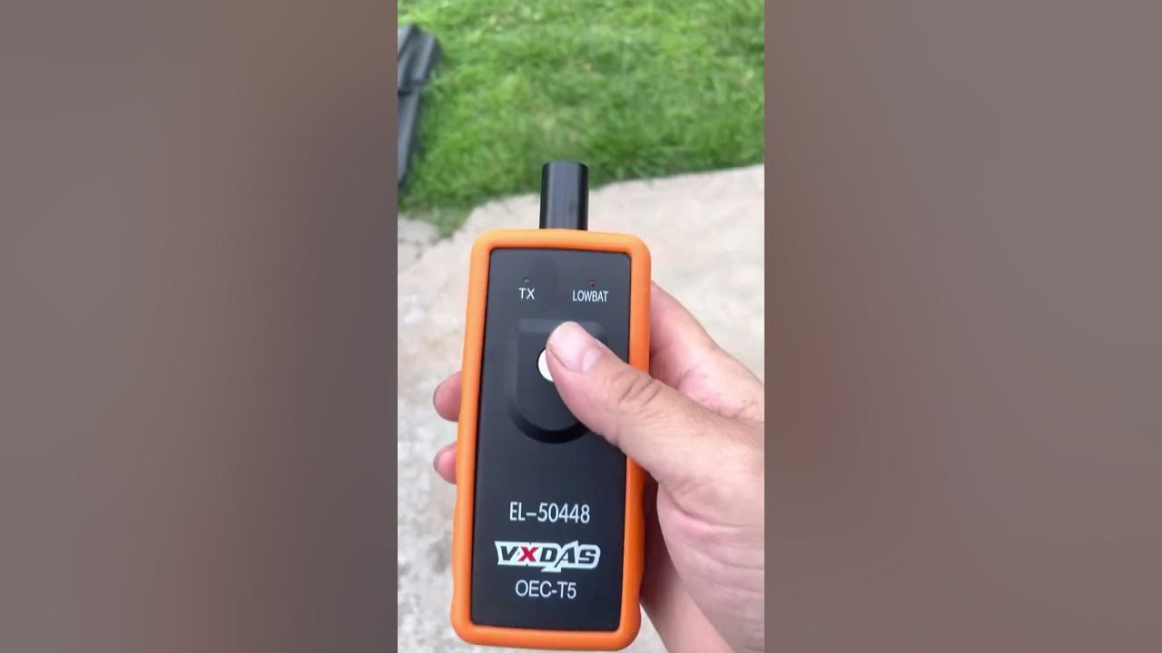 Simple relearn on new tpms tire pressure sensors replacements. 2018 ...