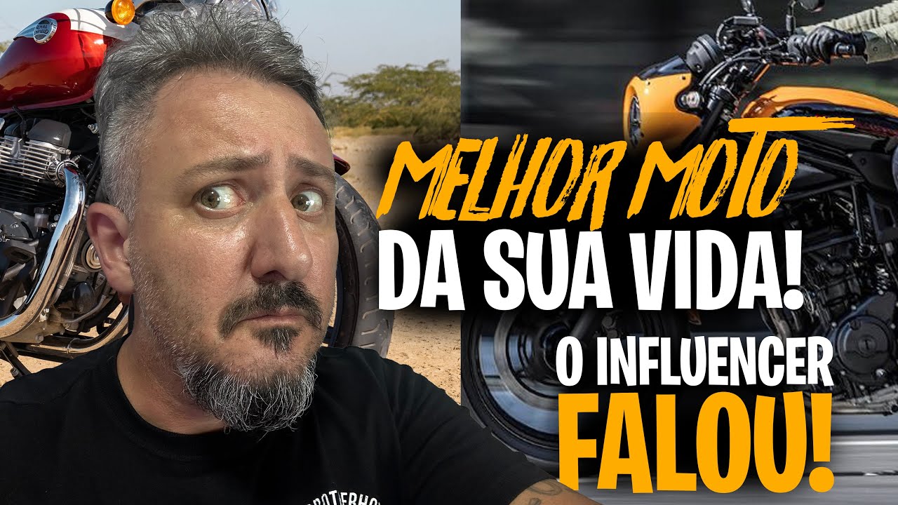 A MELHOR MOTO da SUA VIDA! O influencer FALOU.... - YouTube