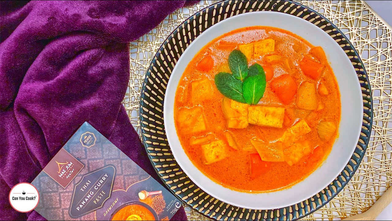Thai Tofu Panang Curry By Can You Cook - YouTube
