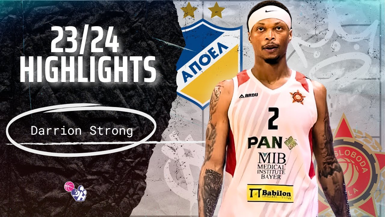 Darrion Strong Highlights 2023/24 || Cyprus & Bosnia Top Leagues ...