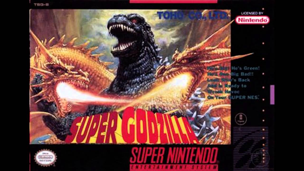 02 Title Screen - Super Godzilla [SNES] - YouTube