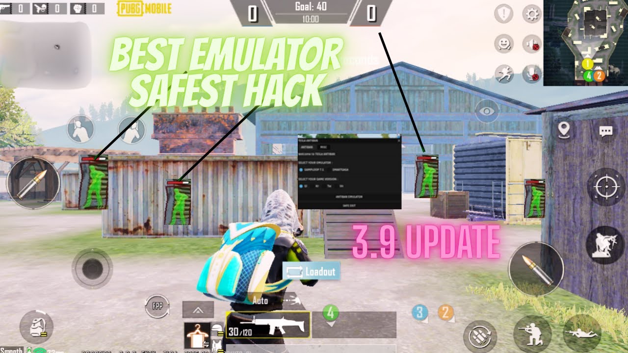 PUBG MOBILE BEST EMULATOR HACK FOR 3.9 UPDATE GAMELOOP ANTI BAN 100 % ...