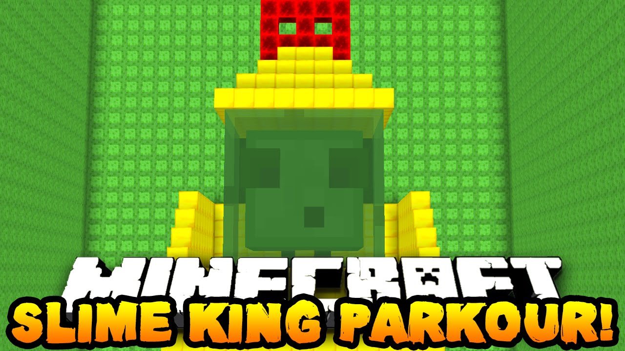 Minecraft SLIME KING PARKOUR! (Fast, Fun & Easy Custom Map!) w ...