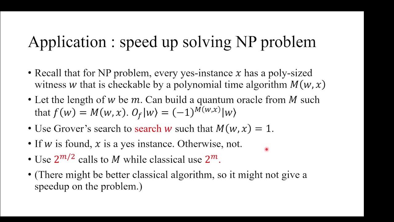 2024-11-28 Grover's algorithm and quantum counting - YouTube