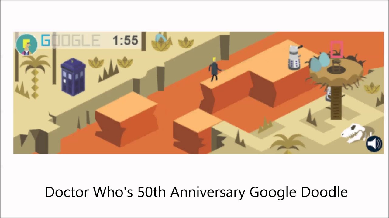 Doctor Who - 50th Anniversary Google Doodle - YouTube