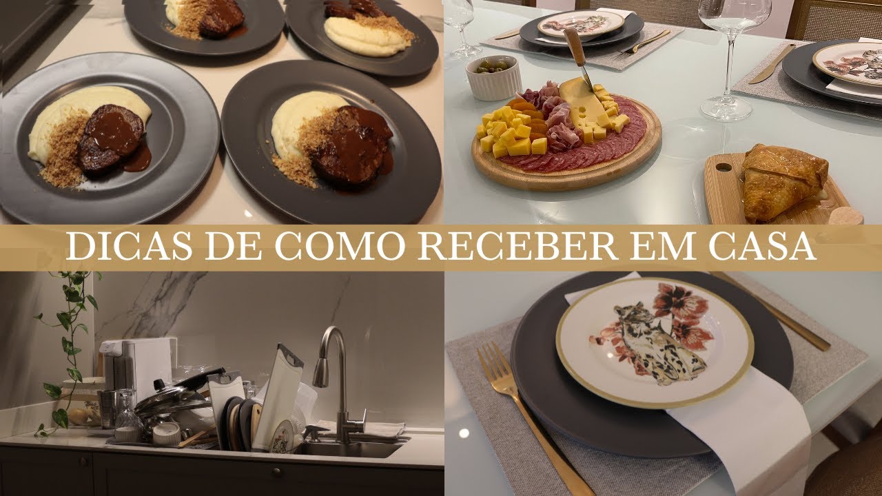 VLOG DIA DE RECEBER EM CASA | organização da casa, tábua de frios e ...