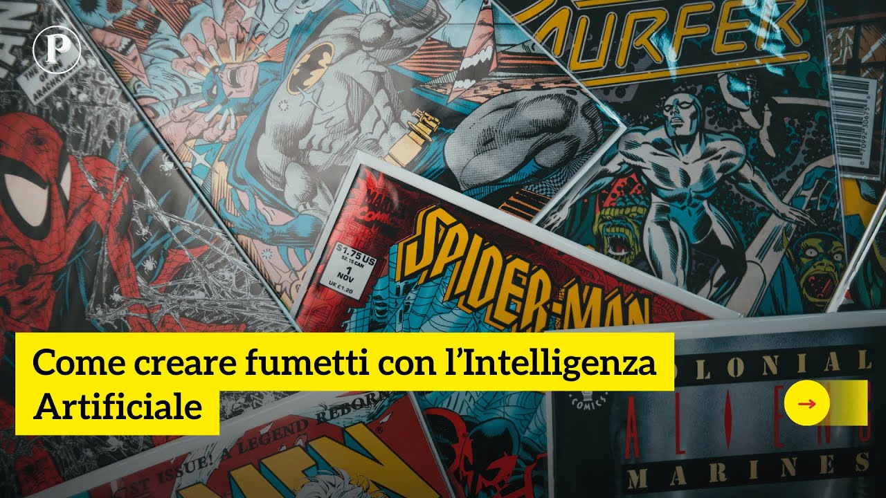 Come creare fumetti con l’Intelligenza Artificiale - YouTube