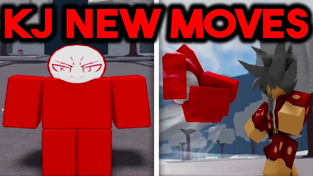 Every Move Showcase For KJ In Roblox The Strongest Battlegrounds - YouTube