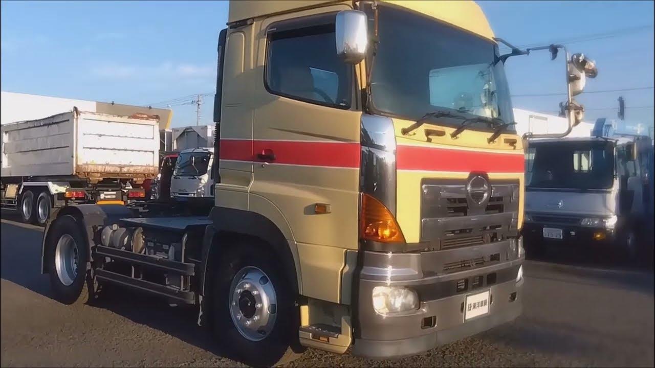 [トレーラーヘッド] H17 プロフィア 第5輪荷重9.3t - YouTube