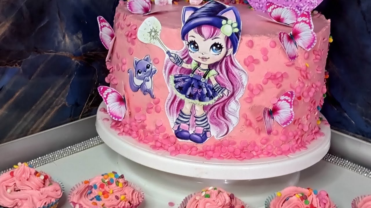 KIZIMIN 6. yaş PASTASINI SÜSLEDİM.I DECORATE MY DAUGHTER'S 6th BİRTHDAY ...