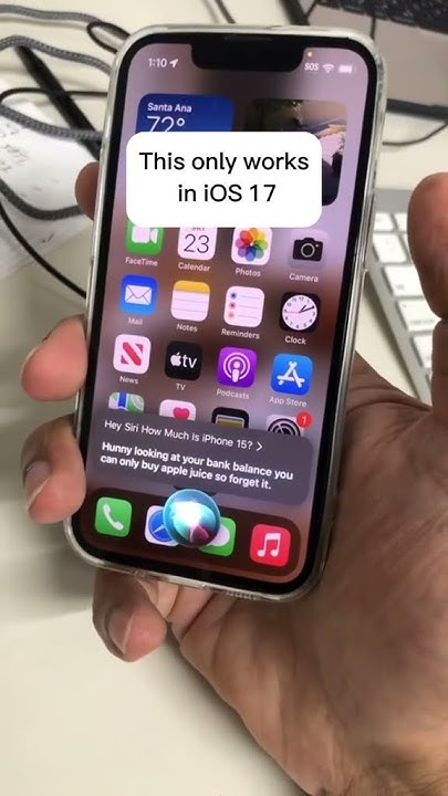 Now You Can Stack SIRI Commands In iOS 17 - YouTube