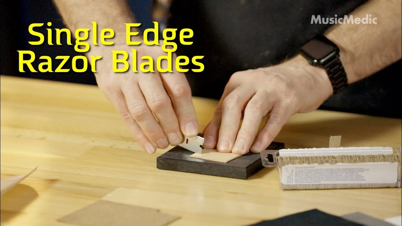 Single Edge Razor Blades for Band Instrument Repair from MusicMedic ...