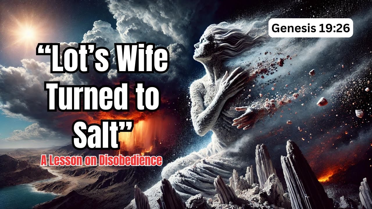 Lot’s Wife Turned to Salt – A Lesson on Disobedience | Genesis 19:26 ...