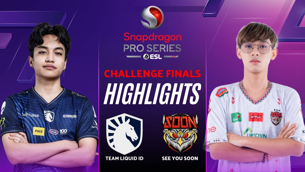 TEAM LIQUID ID vs SEE YOU SOON HIGHLIGHTS | ESL SNAPDRAGON CHALLENGE FINALS TLID vs SYS - YouTube