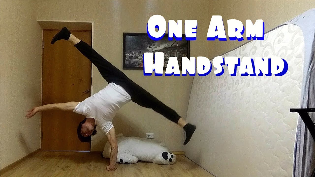 How to Learn One Arm Handstand - YouTube