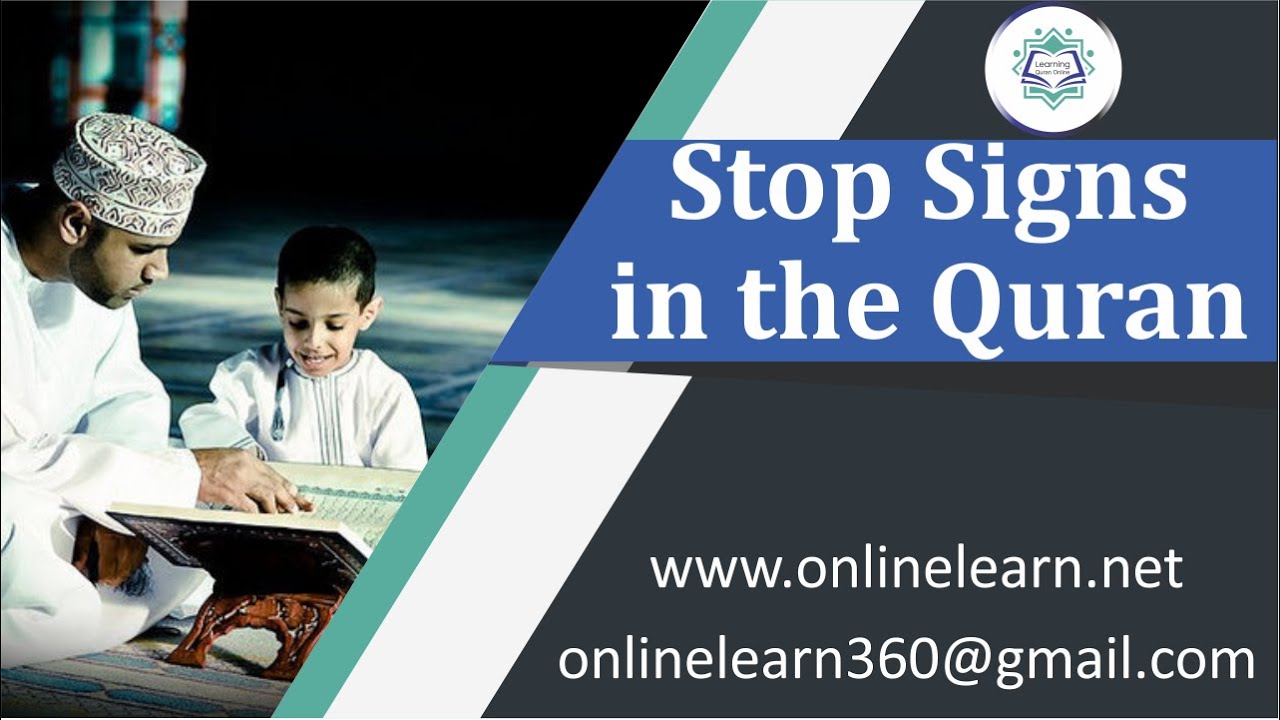 Stop and Pause Signs in the Quran | Learn How to Recite the Quran ...