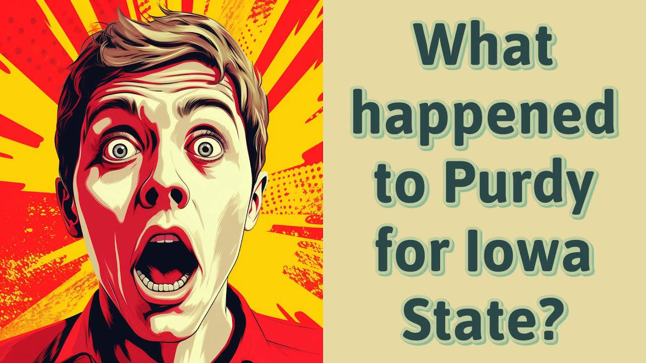 What happened to Purdy for Iowa State? - YouTube