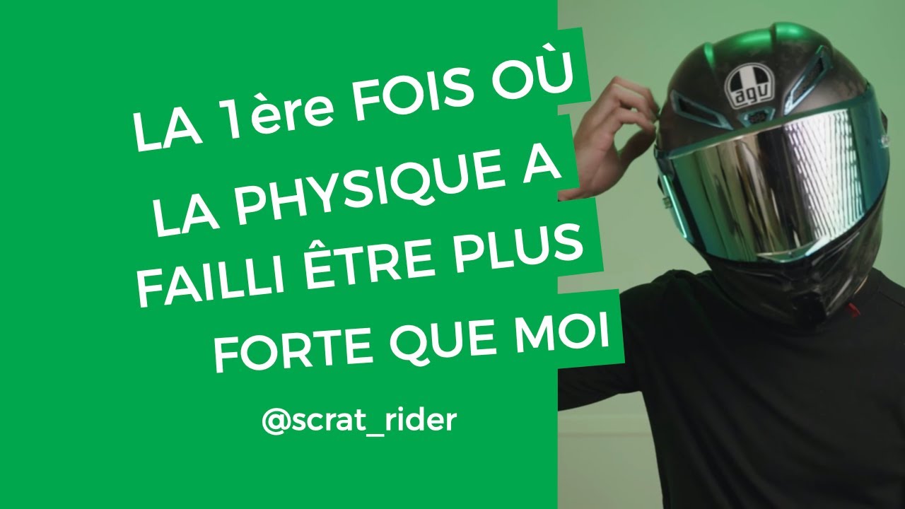 Scrat Rider nous parle du phénomène de sur-confiance en moto dans cette ...