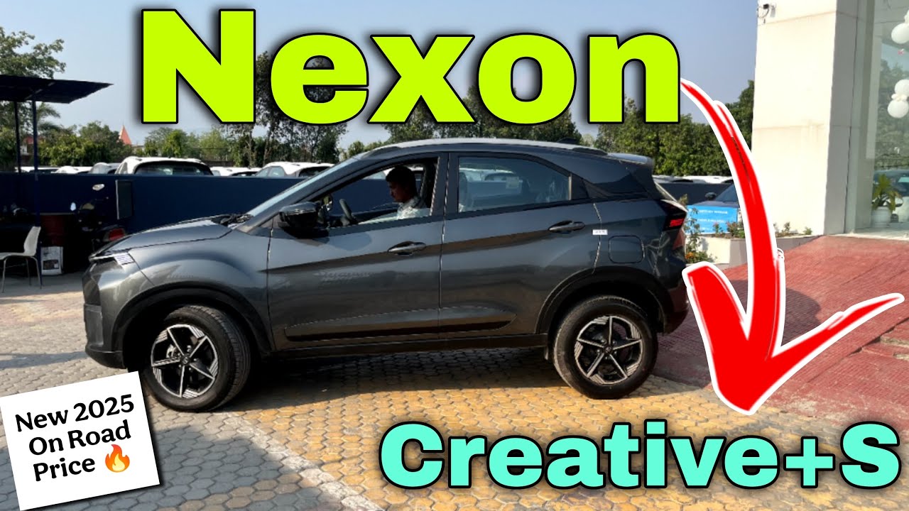2025 New Tata Nexon Creative Plus S Petrol ️–Full Walkaround & Review ...