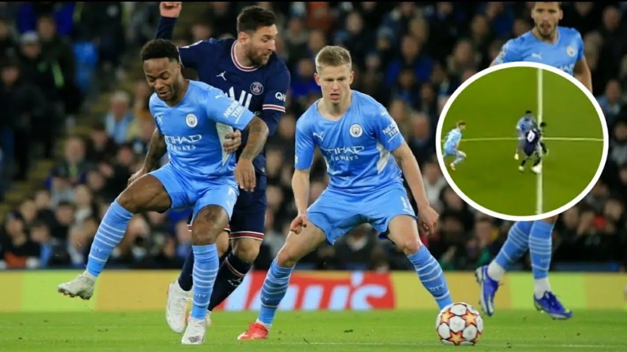 Messi Nutmeg vs Raheem Sterling 11/24/2021 - YouTube