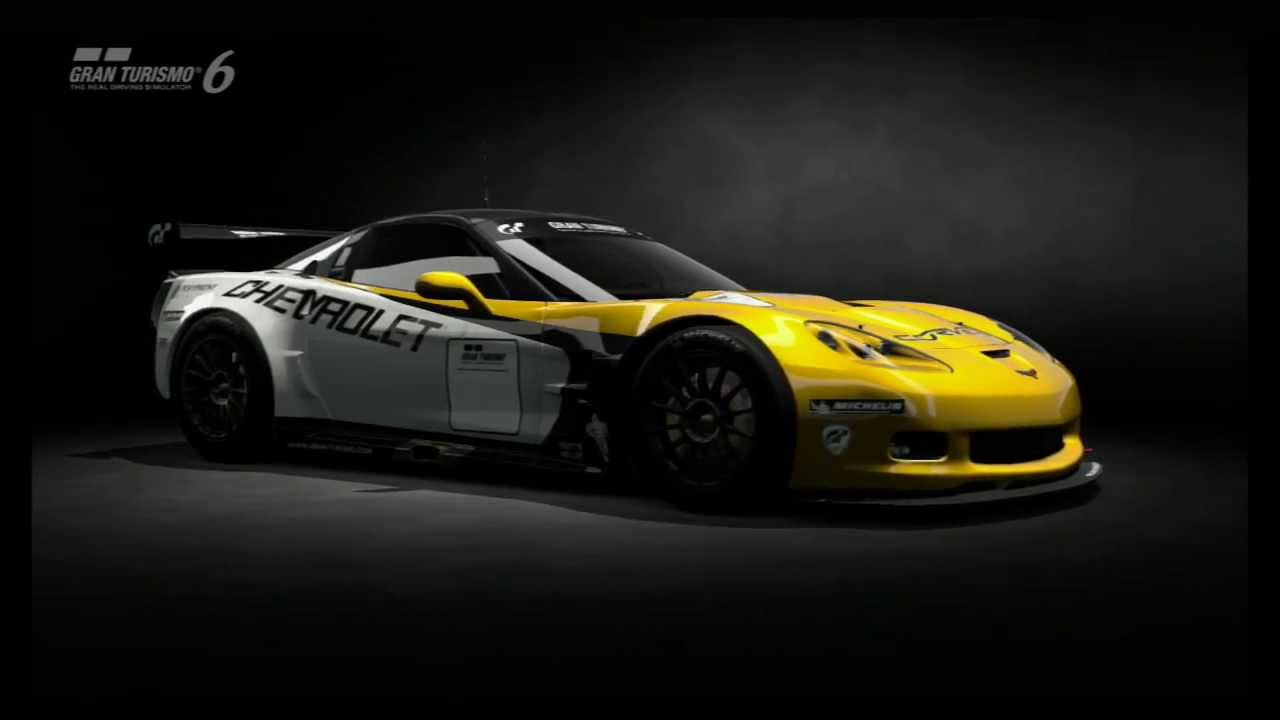 Gran Turismo 6 GT6 Showroom Chevrolet Corvette ZR1 LM Race Car - YouTube