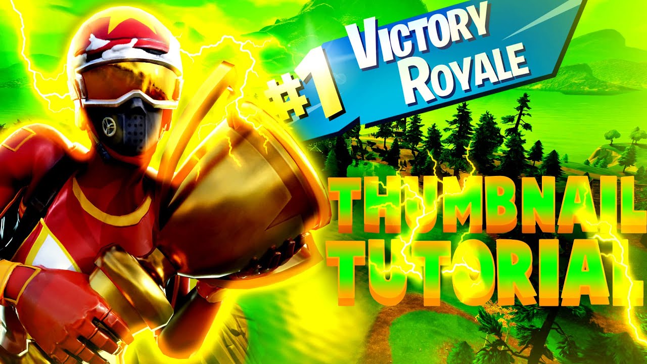 How To Make A Fortnite Thumbnail 2024 (Fortnite Thumbnail Template ...
