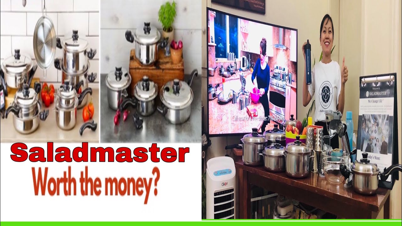COOKING DEMO USING SALADMASTER. WATERLESS & OIL FREE COOKING - YouTube
