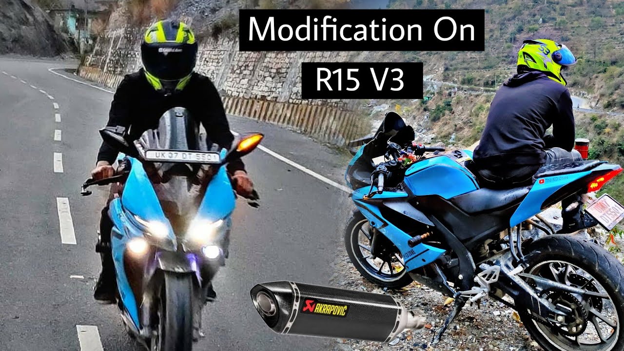 R15 V3 Modified Into R1M || R15 V3 Modification || The kd zone || Part ...