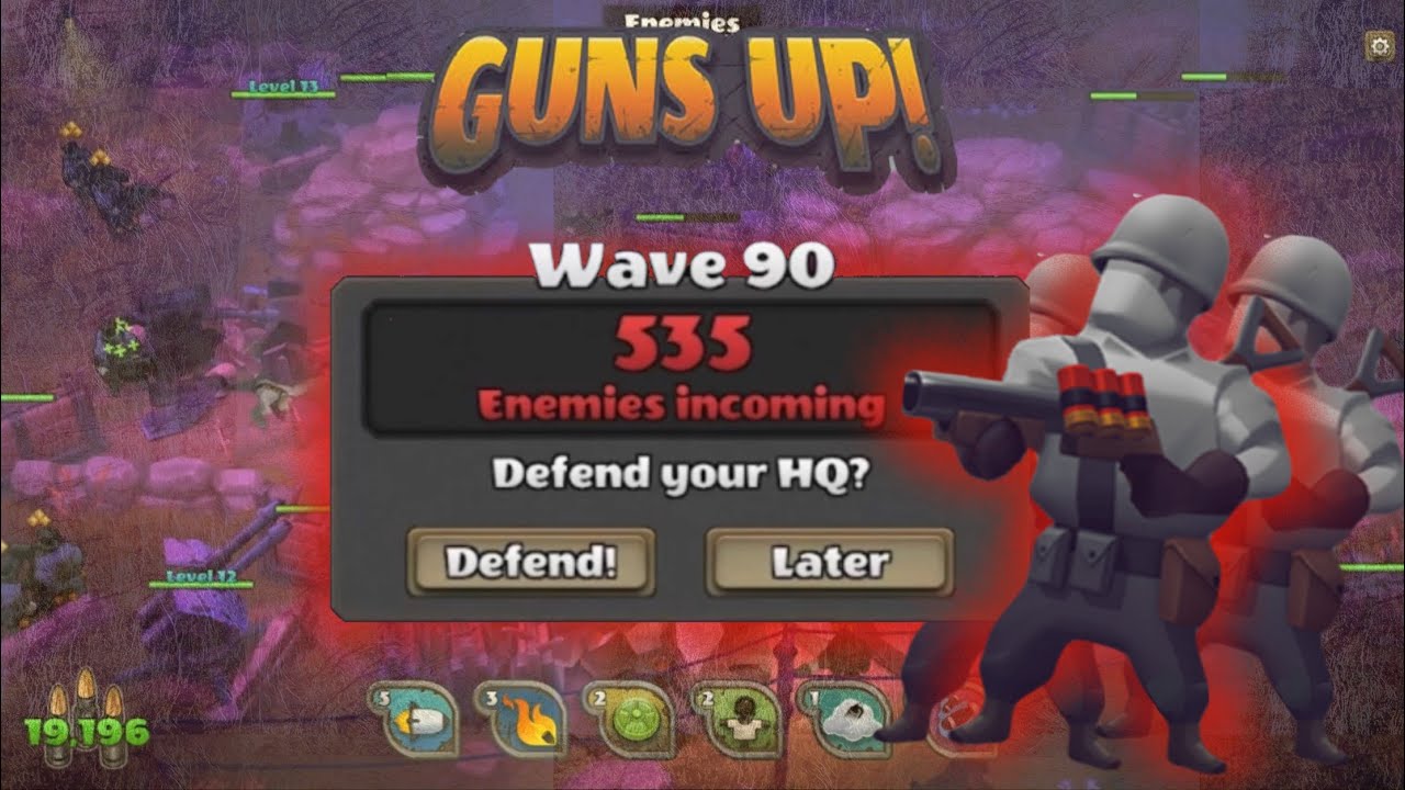 Guns Up! Surviving the Onslaught of Wave 90 - Engineer Madness - YouTube