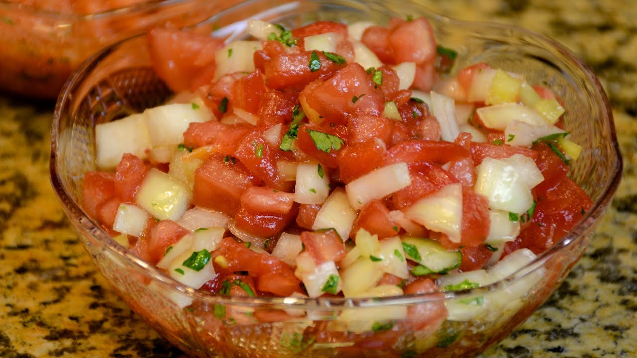 Chilean Pebre Recipe - YouTube