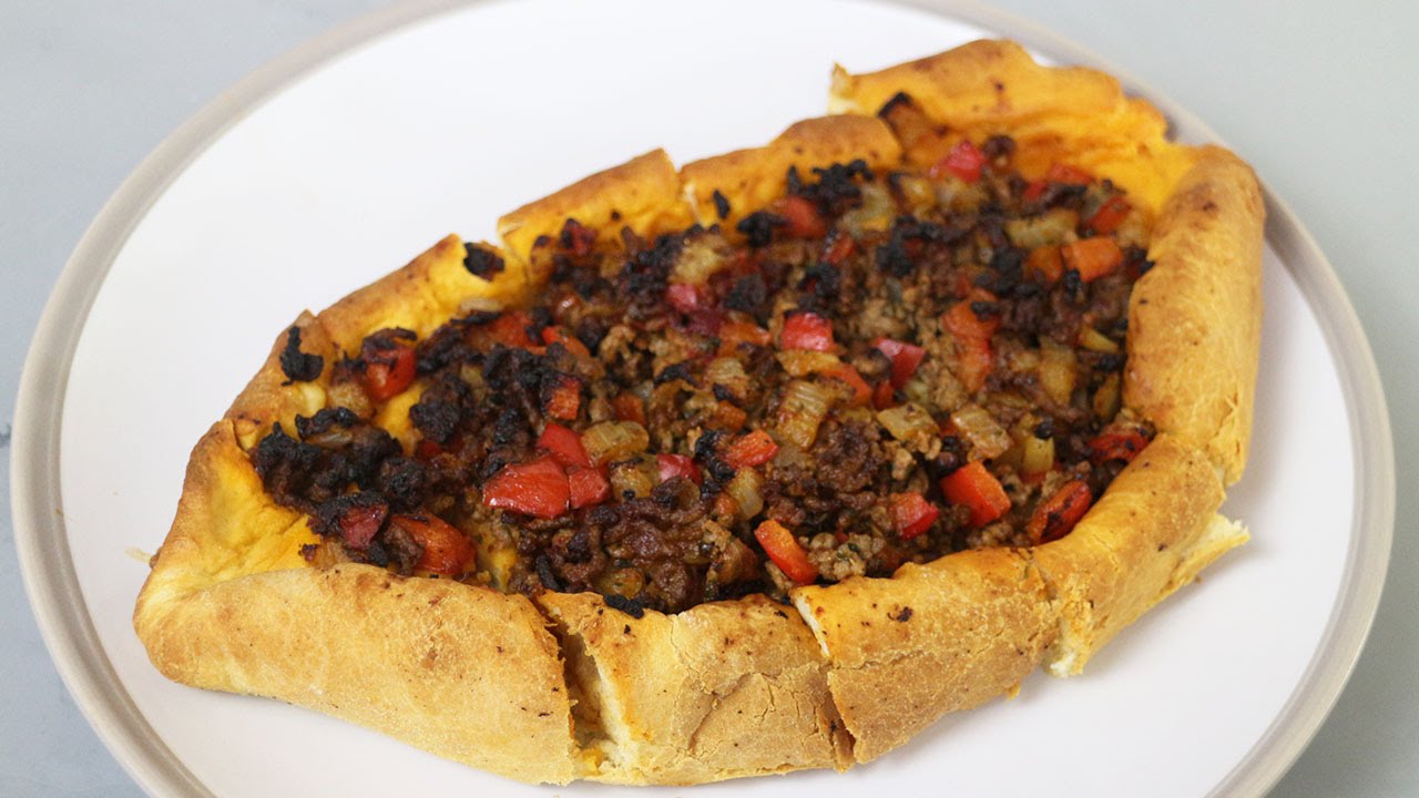 Pide Kiymali - Turkish Meat Pizza - YouTube