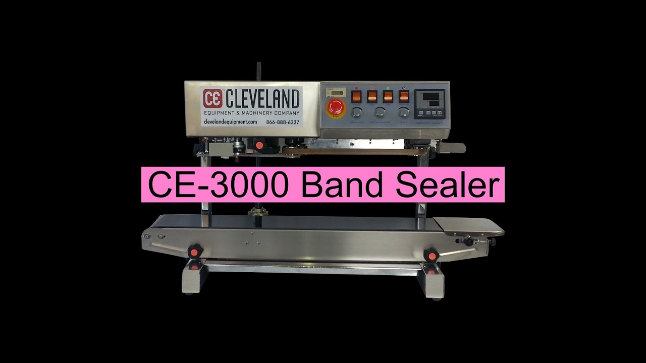 Band Sealer | CE-3000 | Cleveland Equipment - YouTube