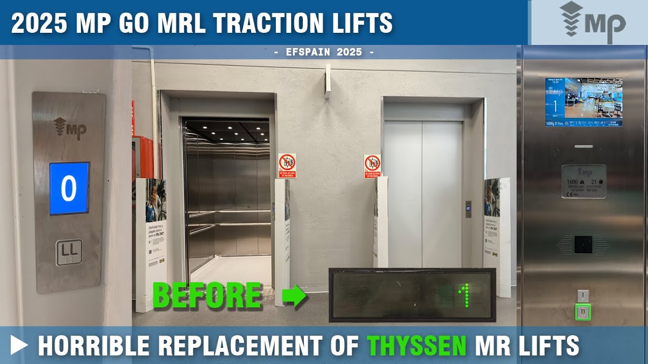 2025 MP GO MRL traction lifts (replacement of Thyssen MR) @ IKEA S.S ...