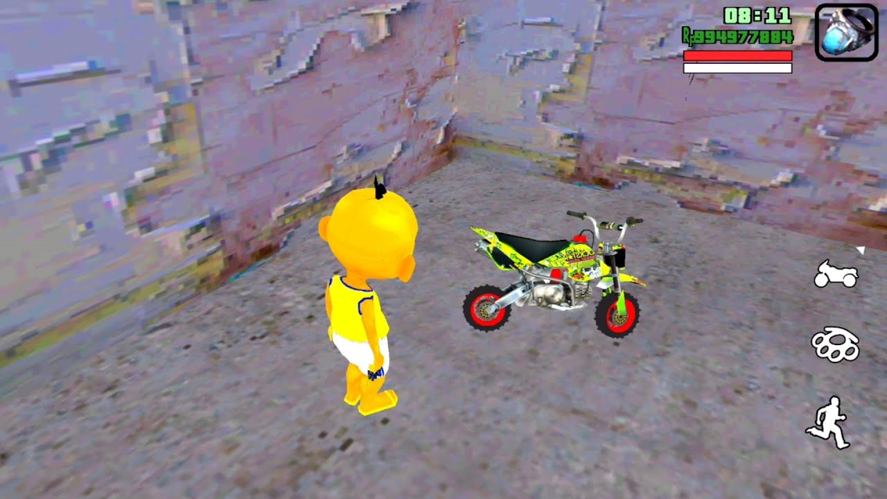 Funny moment Motorcycle Faggio #3 Upin - YouTube