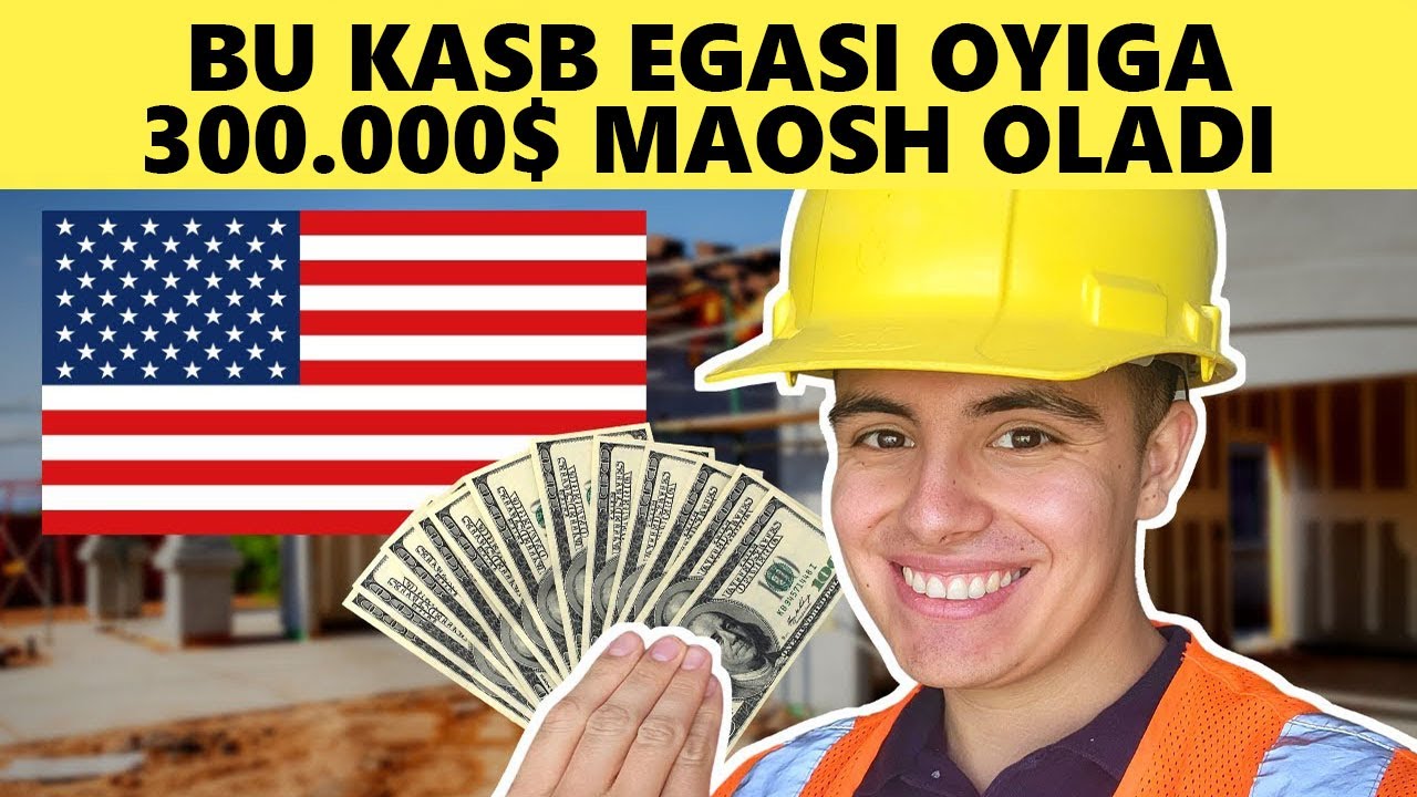 Dunyoda Eng Ko'p Haq To'lanadigan Kasblar - YouTube