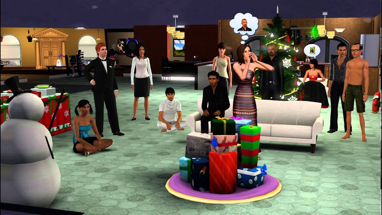 Gift Giving - The Sims 3 - Seasons - YouTube