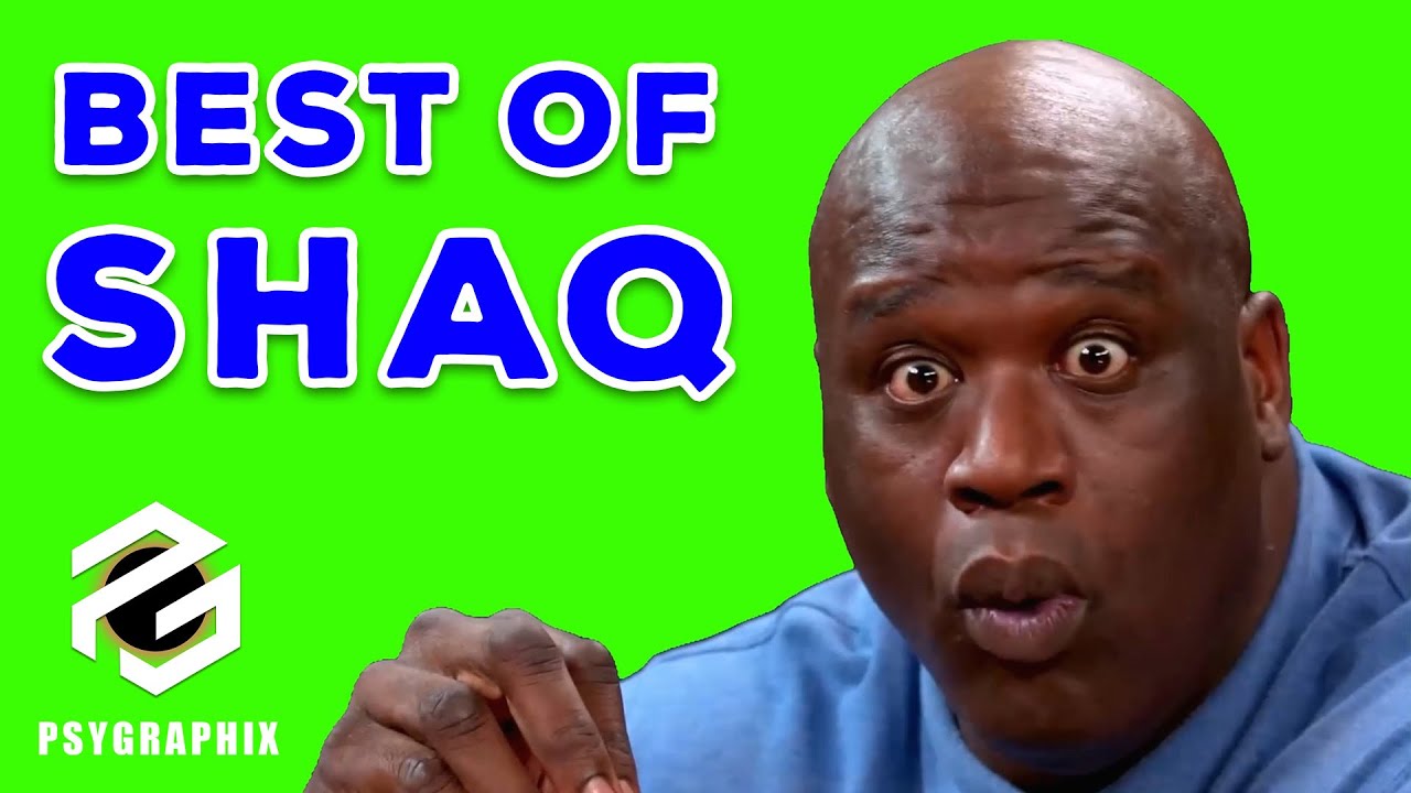 Best Shaq Memes - Green Screen - YouTube