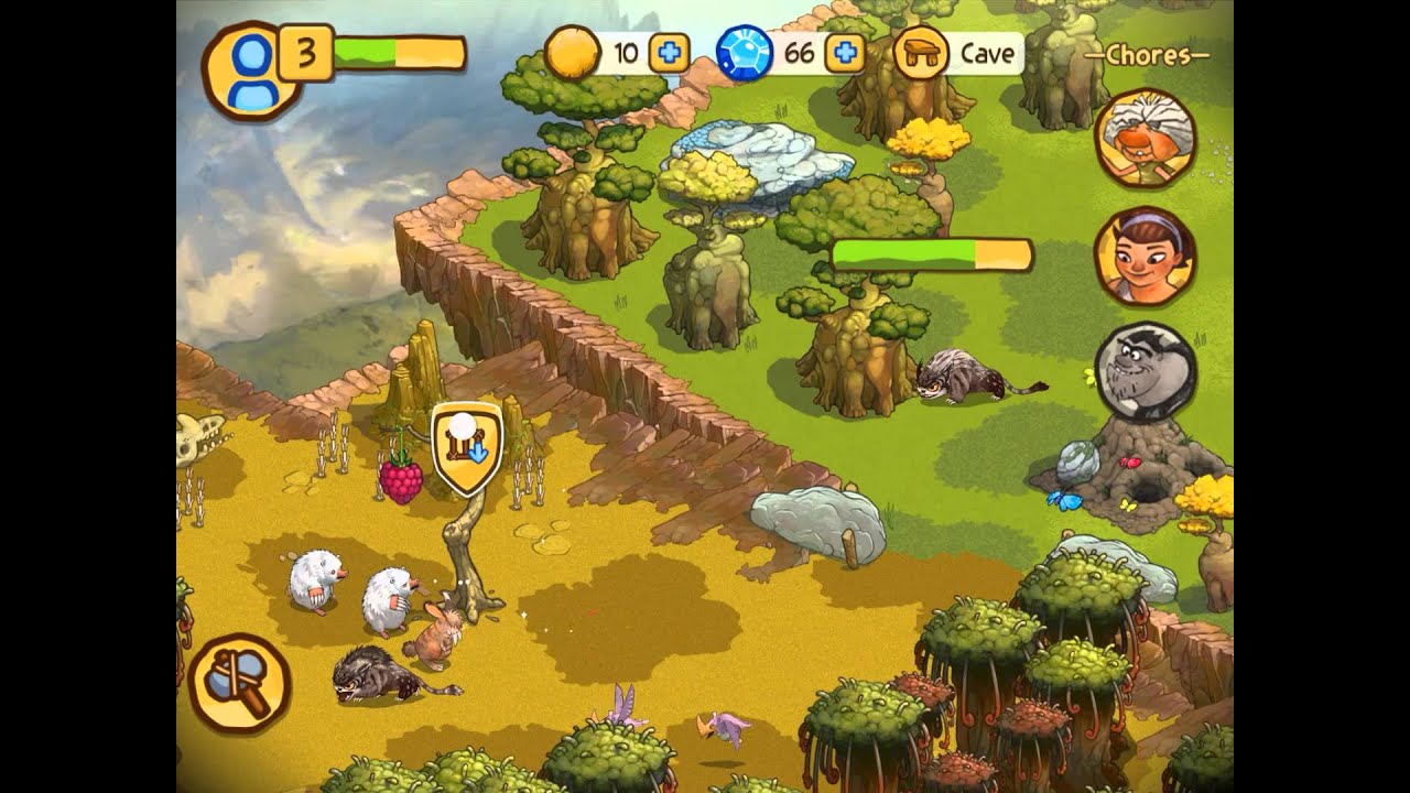 The Croods-Build your prehistoric village. - YouTube